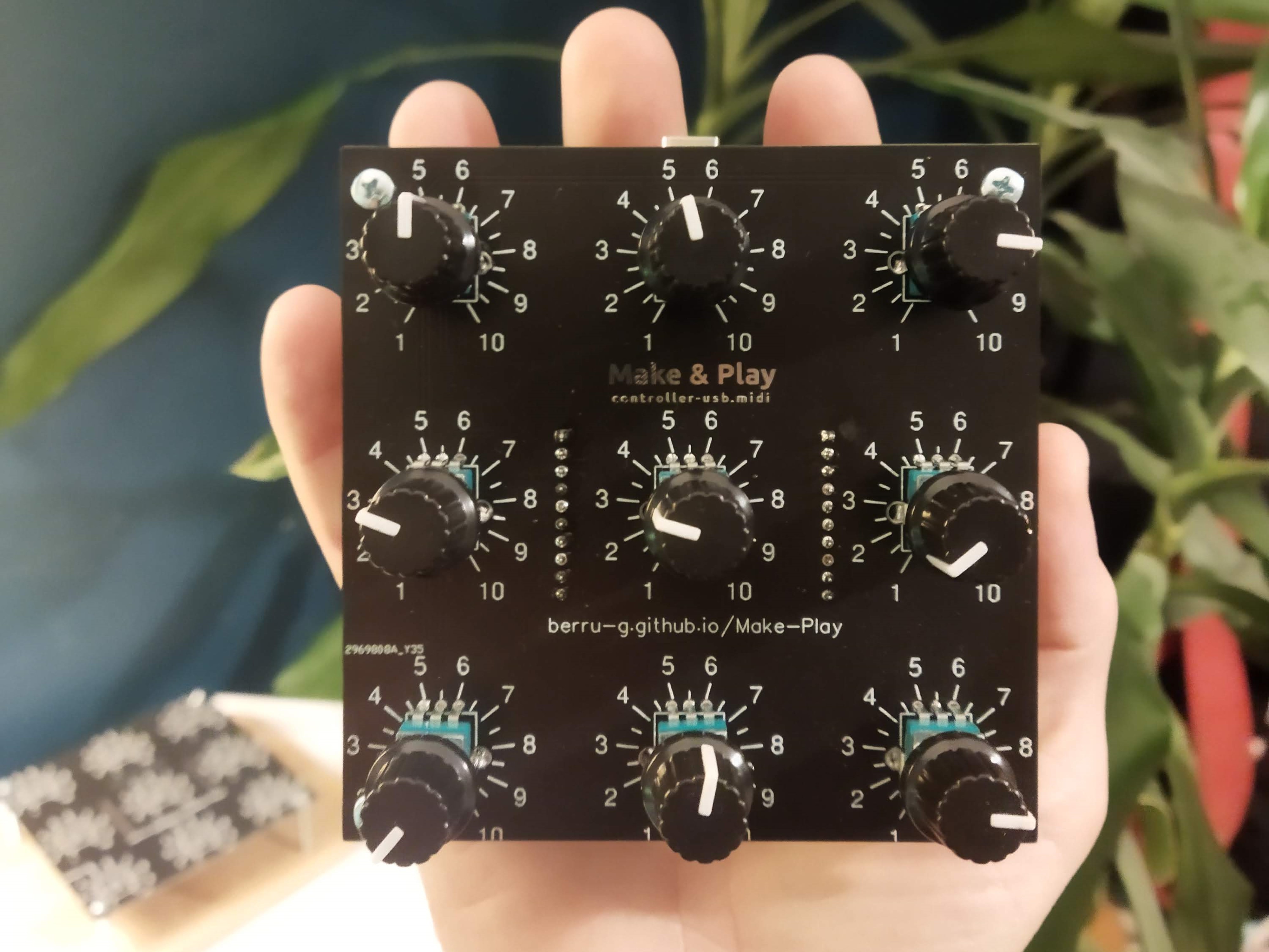 Contrôleur Midi USB C